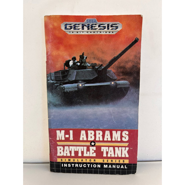 M-1 Abrams Battle Tank Manual - PNP Games Online Store