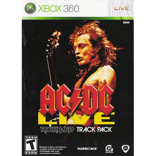 AC/DC Live: Rock Band Track Pack - Xbox 360 - Used - - PNP Games Online ...