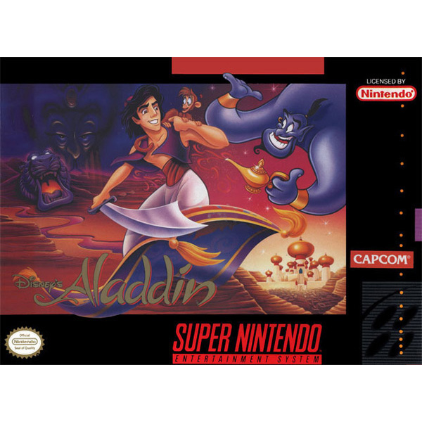 Disney's Aladdin - Super Nintendo SNES - Used - - PNP Games Online Store