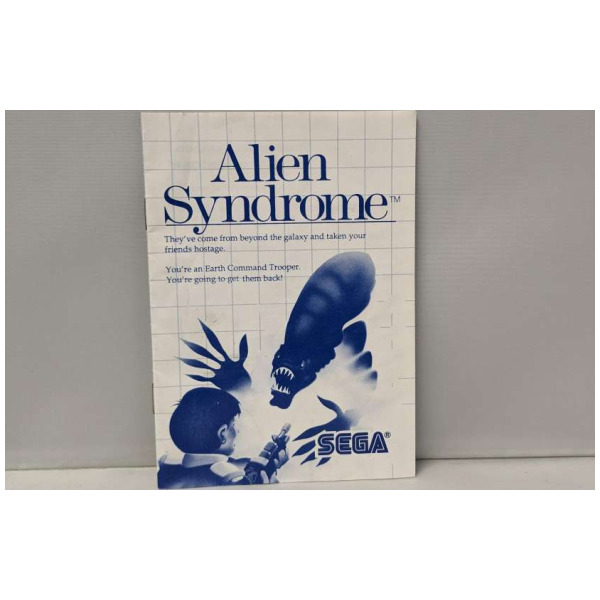 Alien Syndrome *Manual Only* - - PNP Games Online Store