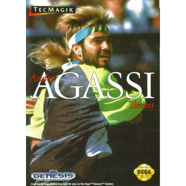 Andre Agassi Tennis - Genesis - Used - Cart Only - - PNP Games Online Store