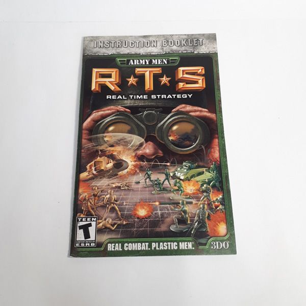 Army Men Rts Real Time Strategy Manual - - PNP Games Online Store