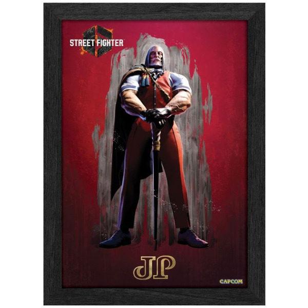 Pixel Frames Plax Street Fighter 6: JP 10" X 12" Lenticular 3D Art ...