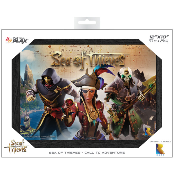 Pixel Frames Plax Sea of Thieves - Call to Adventure 10" X 12 ...