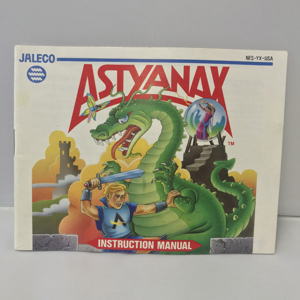 Astyanax Manual - - PNP Games Online Store