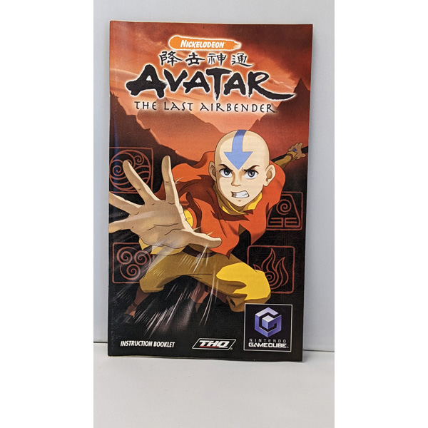 AVATAR THE LAST AIRBENDER MANUAL ONLY - - PNP Games Online Store