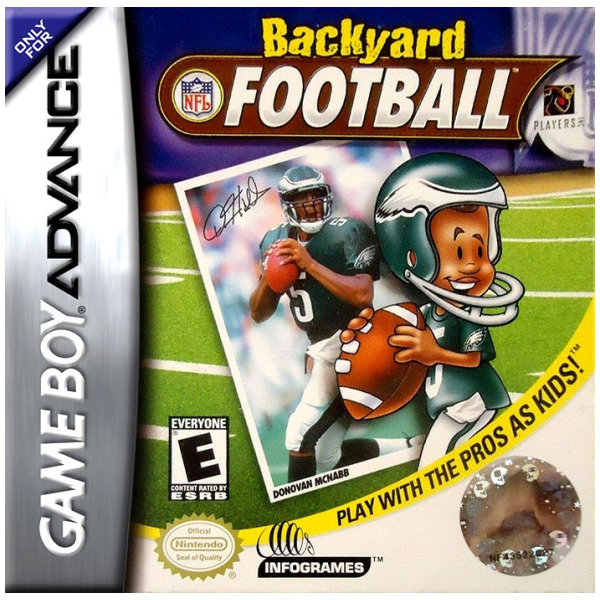 Backyard Football - Game Boy Advance - Used - Cart Only - - PNP Games ...