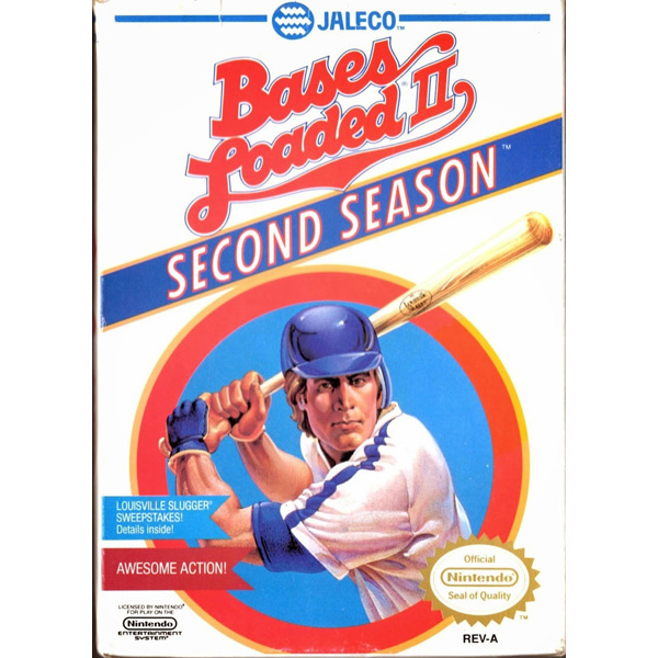 Bases Loaded II 2 - Nintendo NES - Used - - PNP Games Online Store
