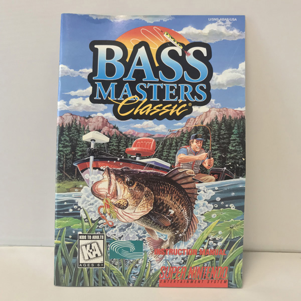 Bass Masters Classic Manual - - PNP Games Online Store