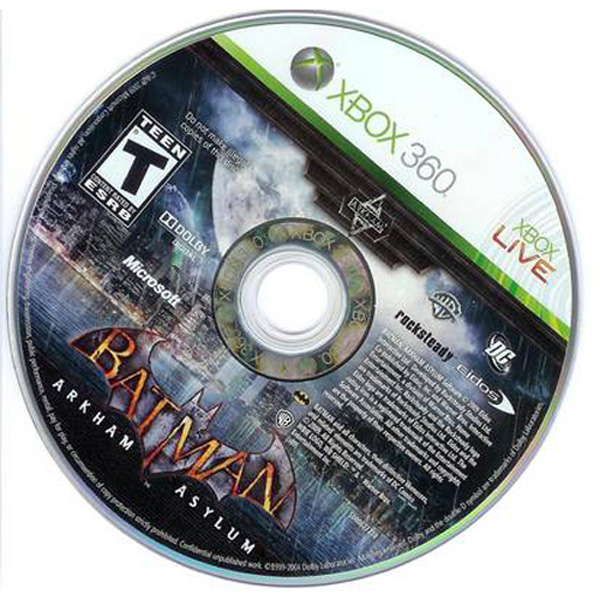 Batman Arkham Asylum Collectors Edition - Xbox 360 - Used - Disc Only ...