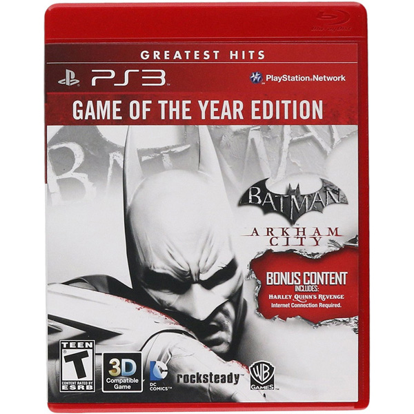 Batman Arkham City Game of the Year Edition - PlayStation 3 PS3 - Used ...