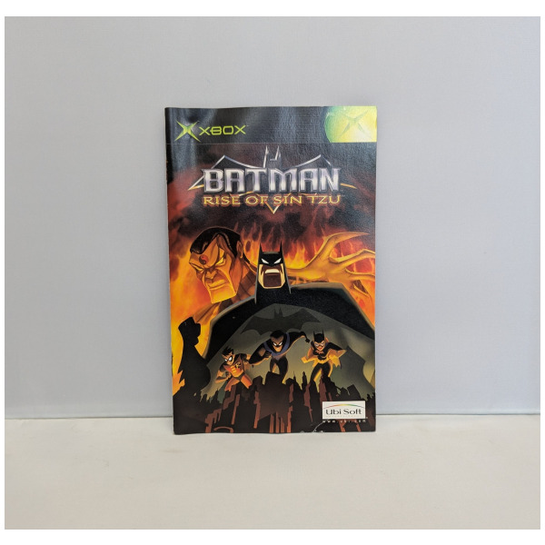Batman Rise of Sin Tzu Manual Only - - PNP Games Online Store