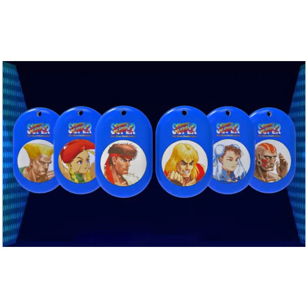 Street Fighter II: The New Challengers - Sound FX Keychains Blind Box ...