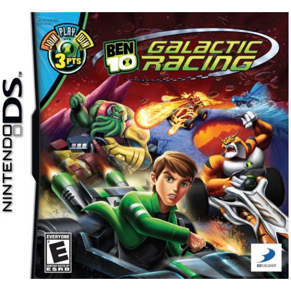 Ben 10 Galactic Racing - Nintendo DS - Used - - PNP Games Online Store