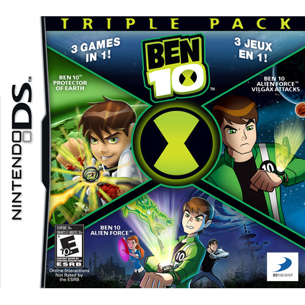 Ben 10 Triple Pack - Nintendo DS - Used - Cart Only - - PNP Games ...