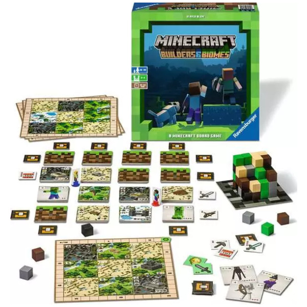 Minecraft Builders & Biomes Board Game - PNP Games Online Store