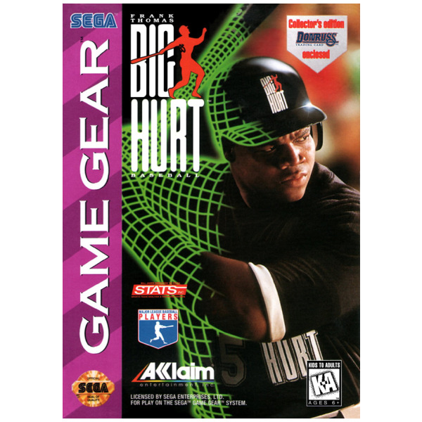 Big Hurt Baseball - Game Gear - Used - Cart Only - - PNP Games Online Store