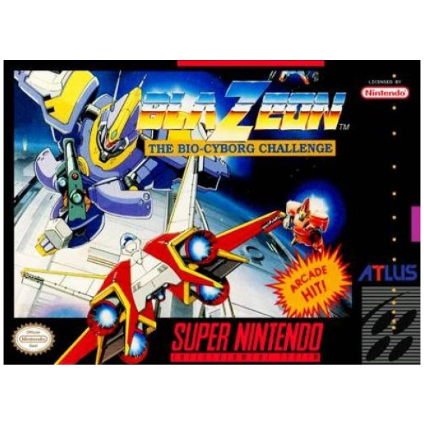 Blazeon: The Bio-Cyborg Challenge - Super Nintendo SNES - Used - Cart ...