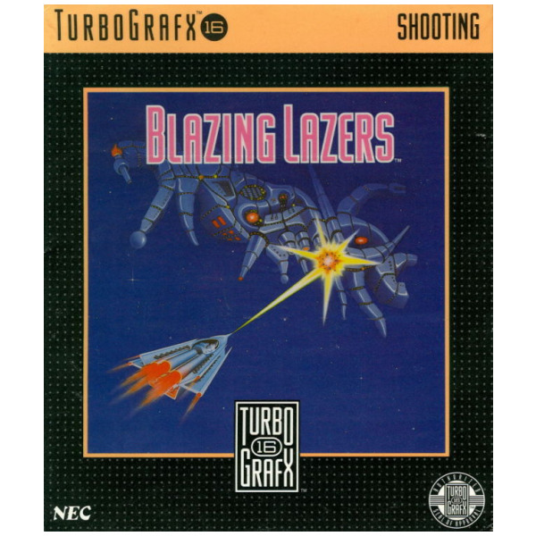 Turbo Grafx Blazing Lazers - Turbografx-16 - Used - Cart Only - - PNP ...