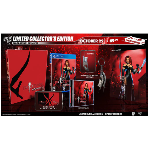 Bloodrayne 2 Revamped Collectors Edition (Limited Run Games ...