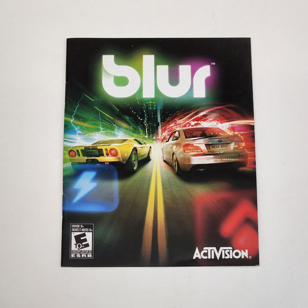 Blur Manual - - PNP Games Online Store