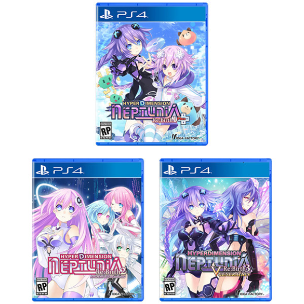 Hyperdimension Neptunia Rebirth Bundle (Includes 1 Plus, 2, and 3 ...