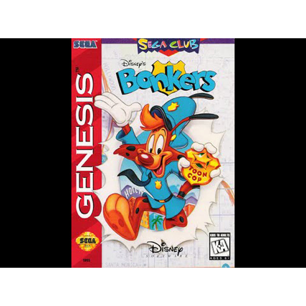 Bonkers - Genesis - Used - Cart Only - - PNP Games Online Store