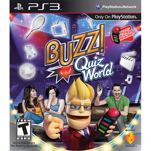 Buzz Quiz World - PlayStation 3 PS3 - Used - - PNP Games Online Store