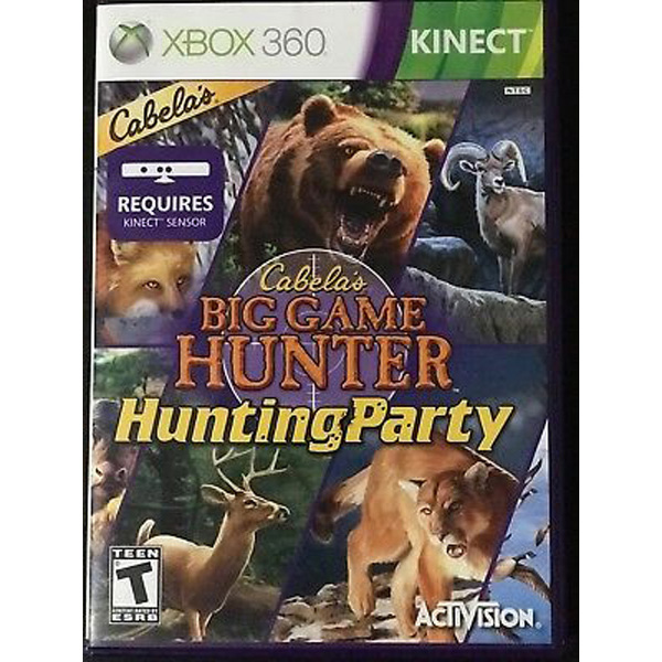 Cabelas Big Game Hunter Hunting Party (Kinect Req) Game Only - Xbox 360 ...