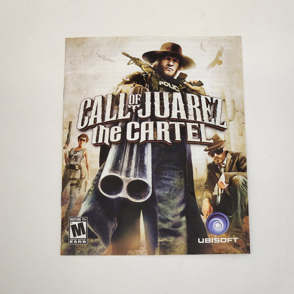 CALL OF JUAREZ THE CARTEL MANUAL - - PNP Games Online Store
