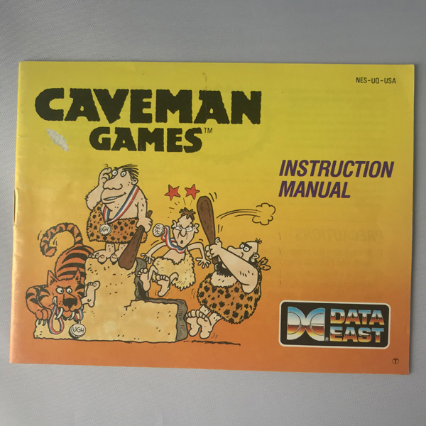 CAVEMAN GAMES MANUAL - - PNP Games Online Store