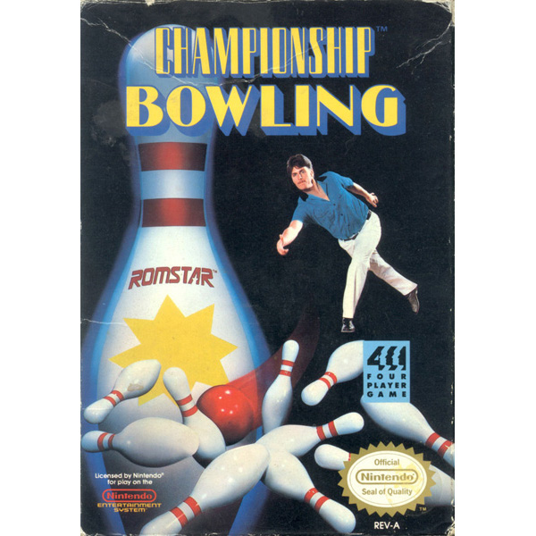 Championship Bowling - Nintendo NES - Used - - PNP Games Online Store