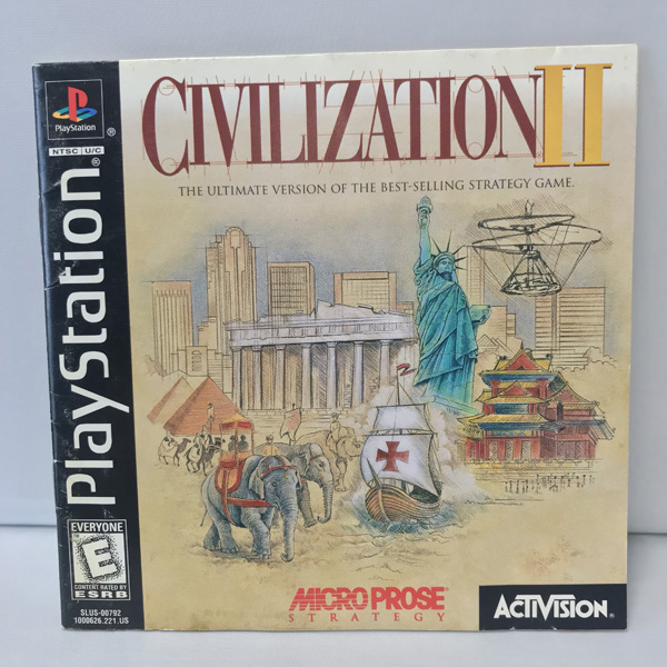 CIVILIZATION II MANUAL - - PNP Games Online Store