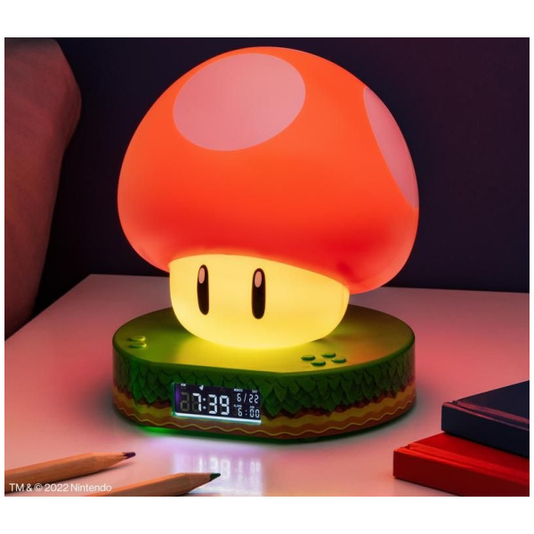 Super Mario Super Mushroom 5" Digital Alarm Clock - - PNP Games Online ...