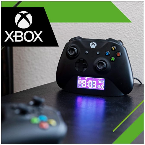 Xbox Black Controller Alarm Clock - - PNP Games Online Store