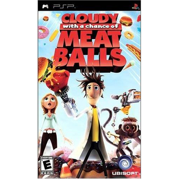 Cloudy With Chance of Meatballs - PlayStation Portable PSP - Used - - PNP Games Online Store