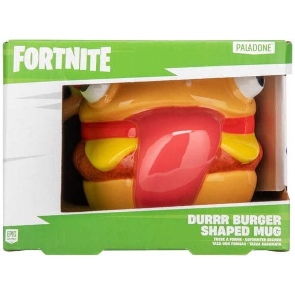 Fortnite Durrr Burger 15 Oz. Shaped Mug - PNP Games Online Store