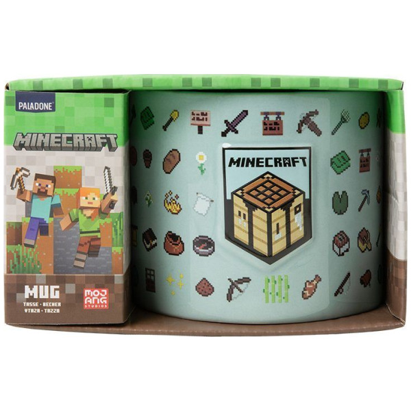 Minecraft 13 oz. Embossed Mug - PNP Games Online Store