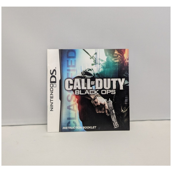 COD Call of Duty: Black Ops DS Manual Only - - PNP Games Online Store
