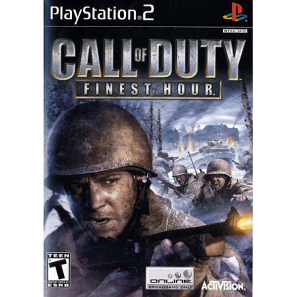 COD Call of Duty: Finest Hour - PlayStation 2 PS2 - Used - Disc Only ...