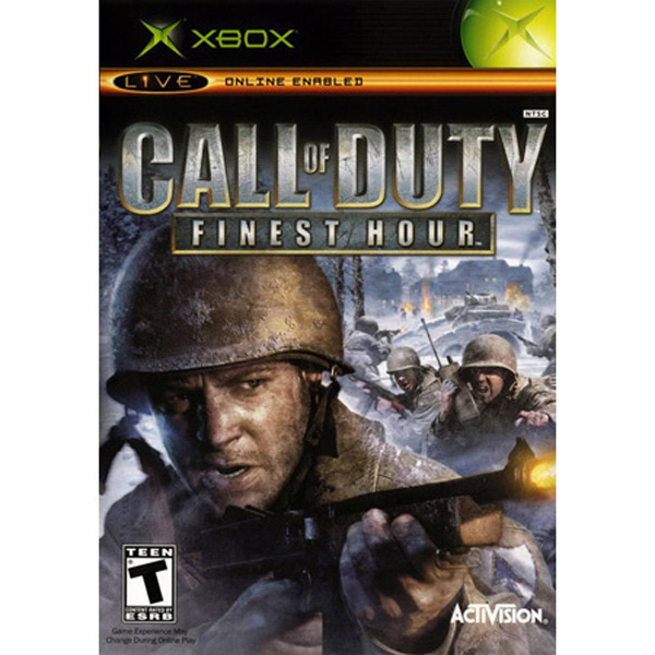 COD Call of Duty: Finest Hour - Xbox - Used - Disc Only - - PNP Games ...
