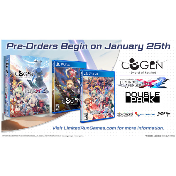 Cogen Sword of Rewind + Gunvolt Chronicles La IX 2 Bundle (LRG ...