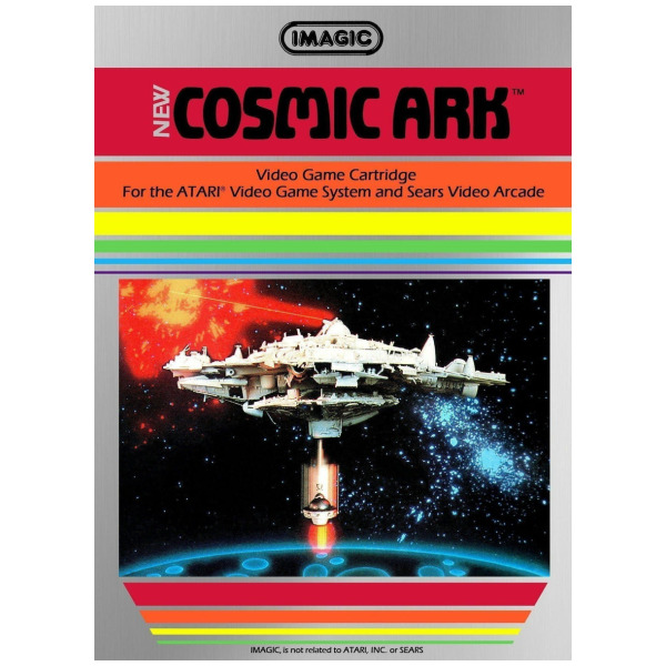 Cosmic Ark - Atari - Used - Cart Only - - PNP Games Online Store