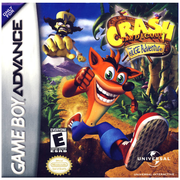 Crash Bandicoot the Huge Adventure - Game Boy Advance - Used - - PNP ...
