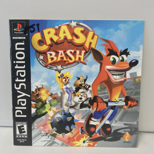 Crash Bash Manual - - PNP Games Online Store