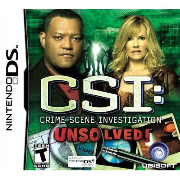 CSI Unsolved - Nintendo DS - Used - - PNP Games Online Store