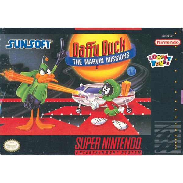 Daffy Duck the Marvin Missions - Super Nintendo SNES - Used - Cart Only ...