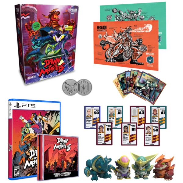 Dawn of the Monsters Collectors Edition (Limited Run Games ...