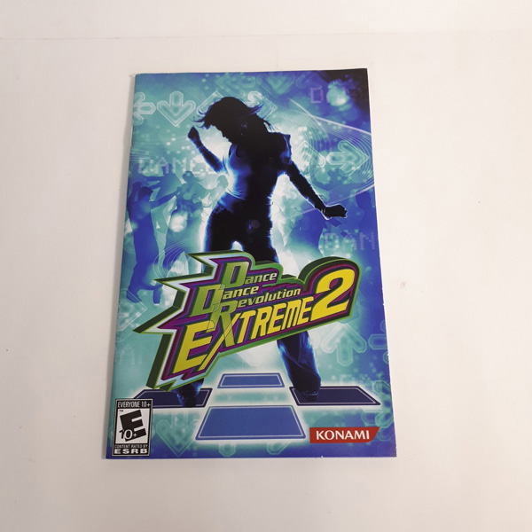 DANCE DANCE REVOLUTION EXTREME 2 MANUAL - - PNP Games Online Store