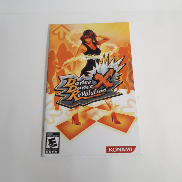 DANCE DANCE REVOLUTION X MANUAL - - PNP Games Online Store